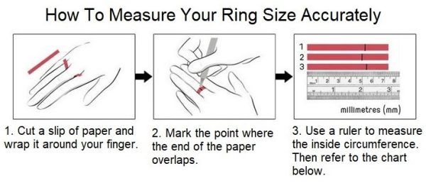 How to Measure Your Ring Size? – DaiKun Jewelry